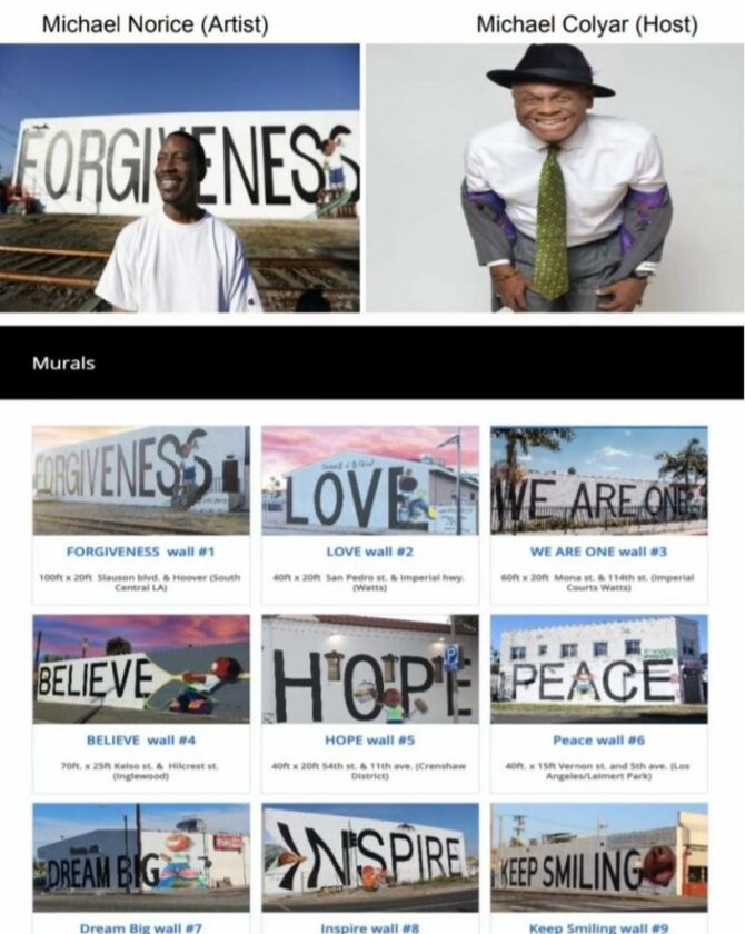 Join Michael Colyar and Artist Mike Norice on a Never-Before Mural Tour ...