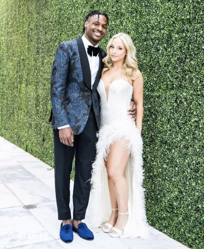 bronny-james-catches-heat-for-taking-white-girlfriend-to-prom