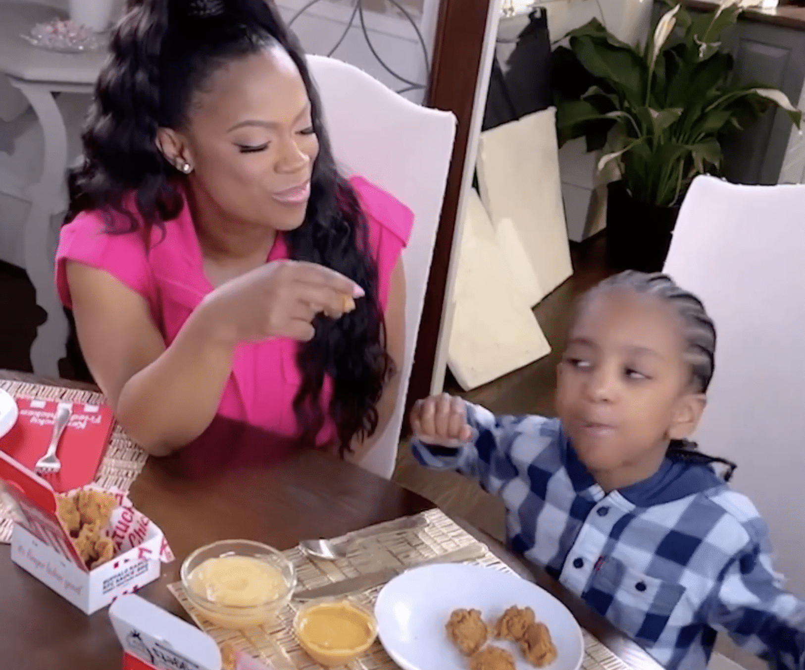 Kandi Burruss Hustles KFC Ad Based on Infamous RHOA Scene