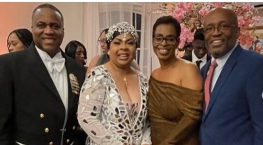 April Ryan Weds Retired Naval Officer at Historic Mansion