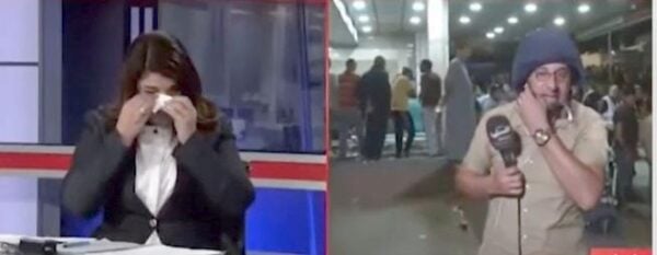 Palestinian news anchor Breaks Down on Air Over Over Deaths