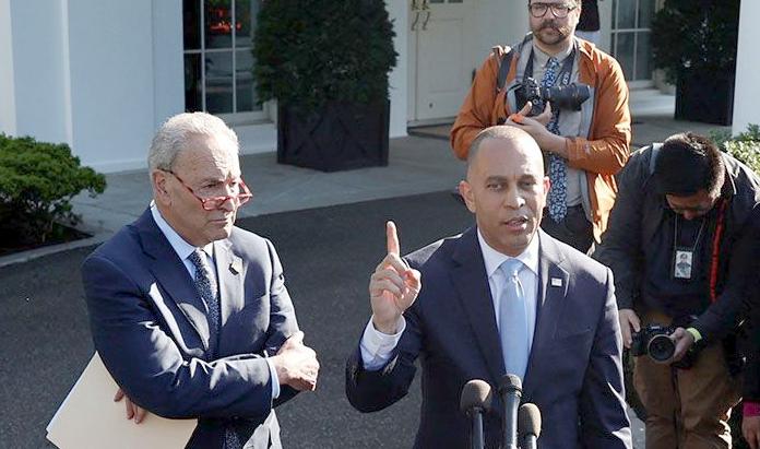 Schumer and Jeffries back Harris for Democratic nomination