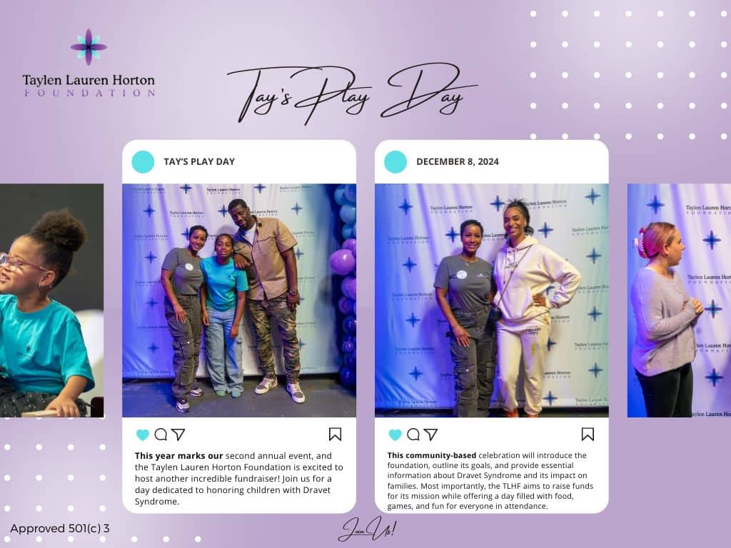 Jenece Bond leads the Taylen Lauren Horton Foundation for Dravet