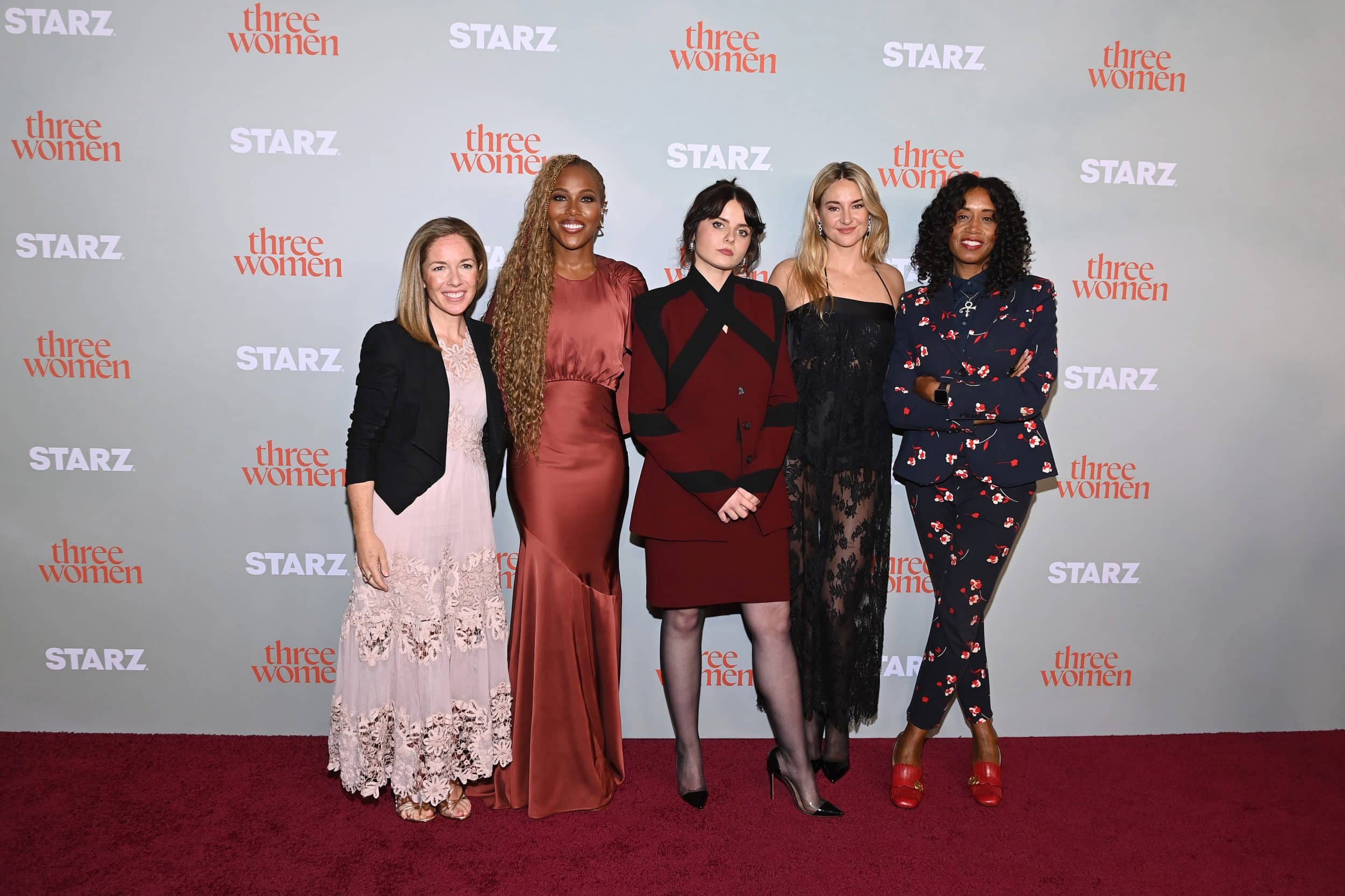 Blair Underwood and "Three Women" stars celebrate debut in NYC.