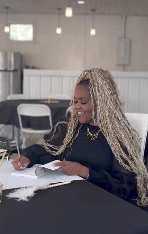 Adrianne Spain, Saucy Santana's mom, unveils her memoir!