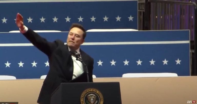 Musk faces backlash for alleged Nazi salute gesture at Trump event