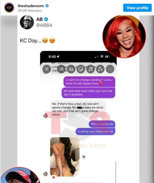 Antonio Brown Leaks Private Messages with Keyshia Cole