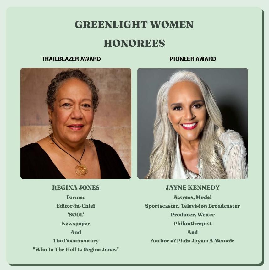 GreenLight Women Honors Jayne Kennedy & Regina Jones 02/23