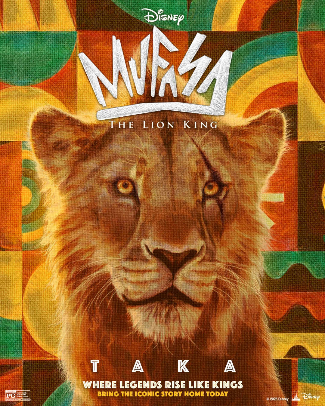 Disney Unveils New 'Mufasa: The Lion King' Character Posters