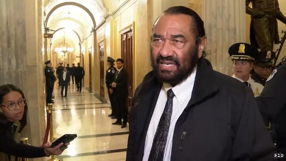 Rep. Al Green Plans to File Trump Impeachment in 30 Days