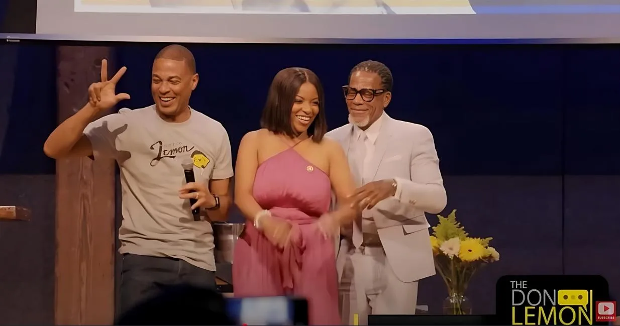 Don Lemon, DL Hughley & Jasmine Crockett at City Winery NYC