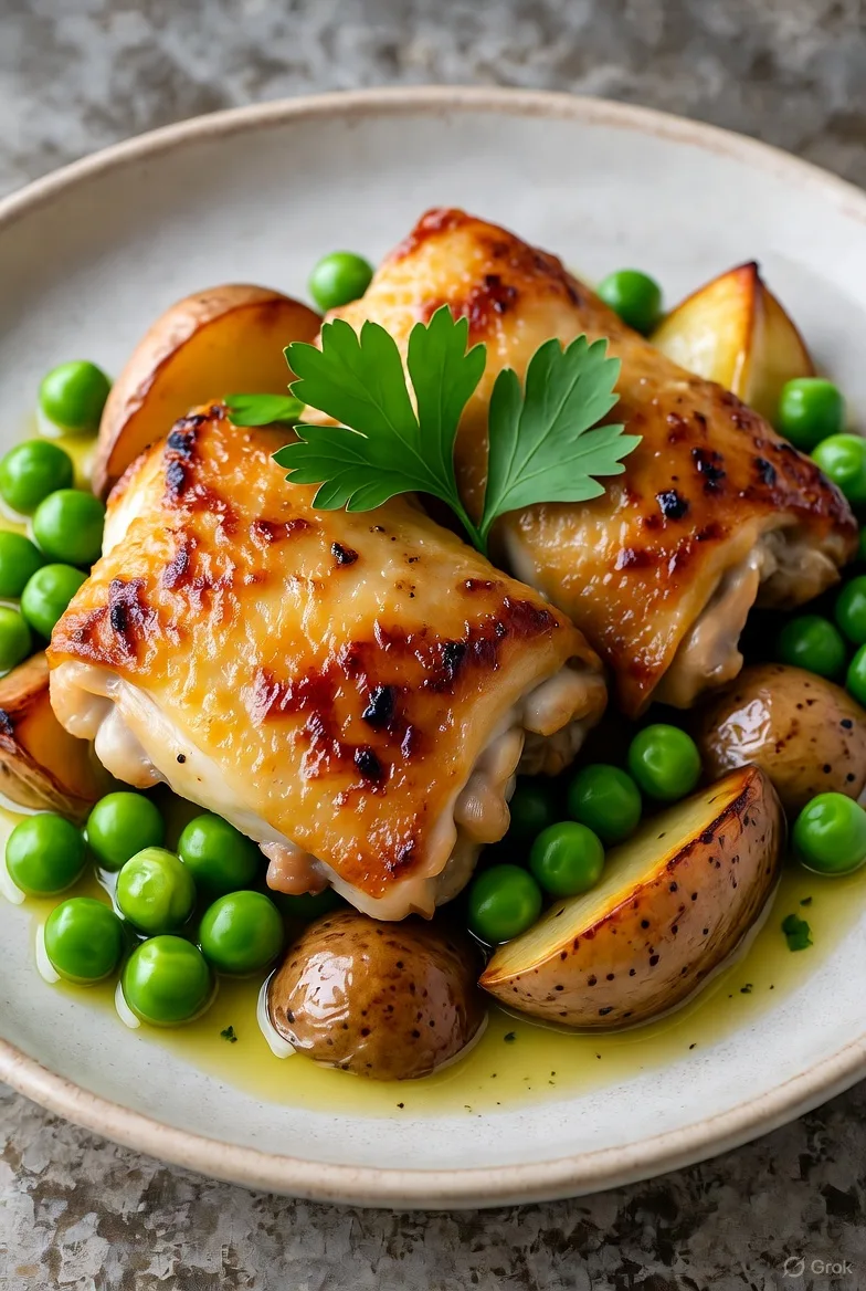 How to Make Classic Chicken Vesuvio at Home