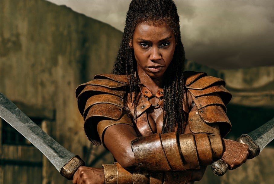 Tenika Davis on Playing a Gladiatrix in 'Spartacus: House of Ashur'