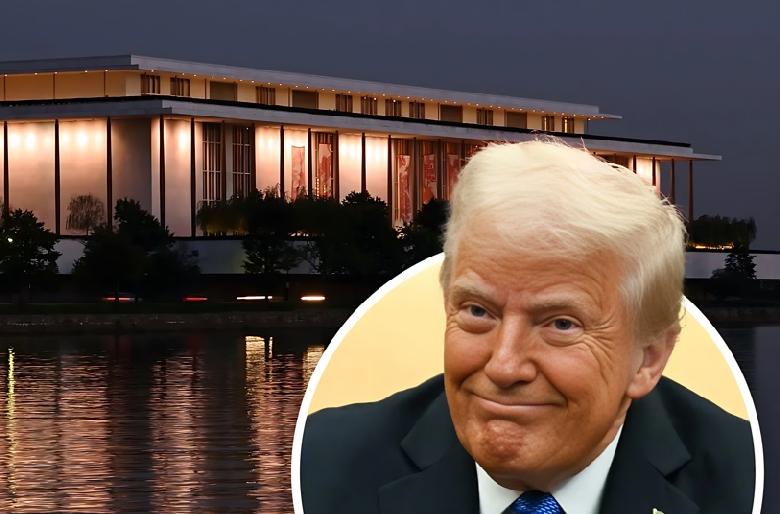 Trump Adds Name to JFK Center, Critics Explode