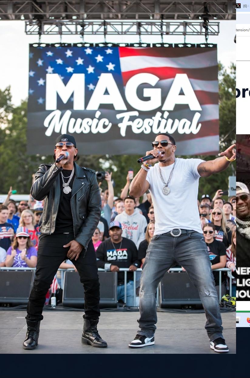 Ludacris, Nelly Headline ‘MAGA Music Fest’? Fans React