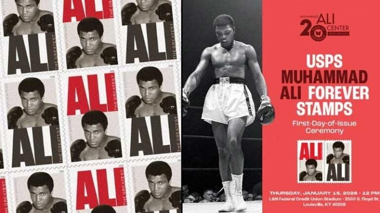 USPS to Release Muhammad Ali Stamp in Los Angeles