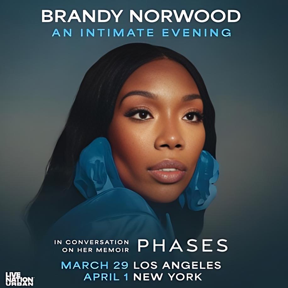 Brandy Phases Book Tour Dates Tickets Details